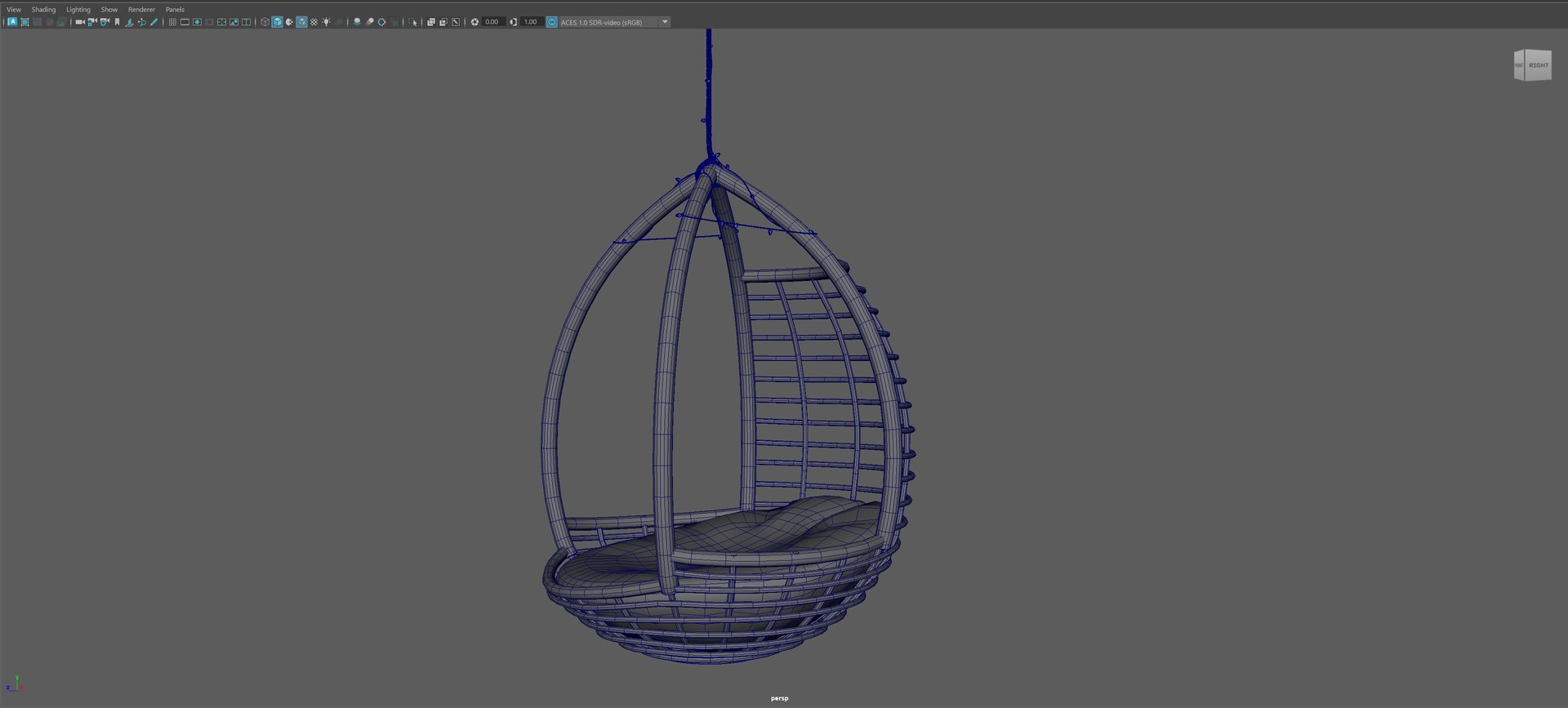 Swing MAYA 3D Model - TurboSquid 2390149
