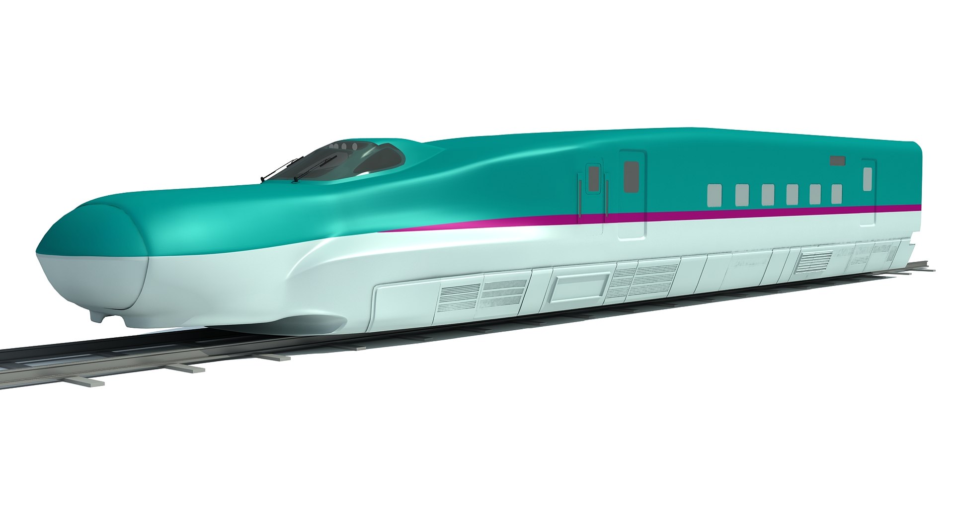 Shinkansen Train 3D Model - TurboSquid 1170368