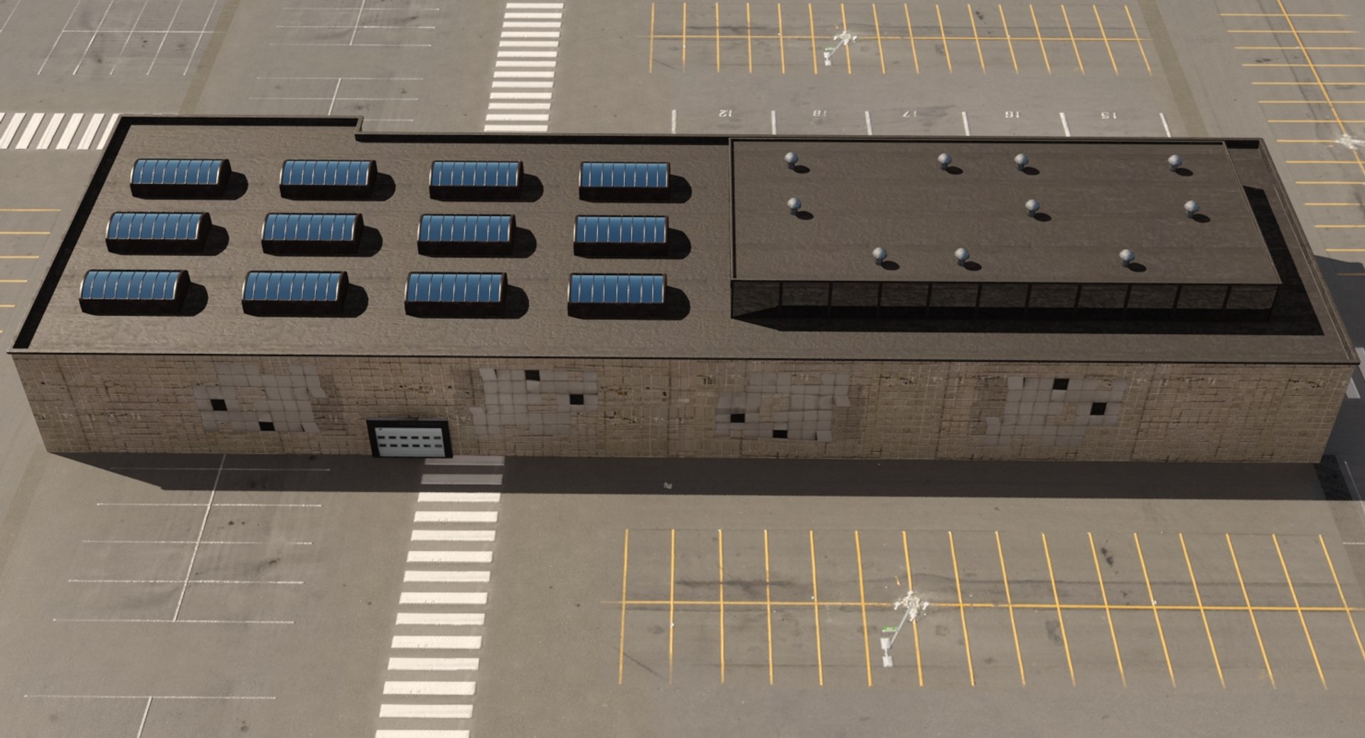 Cargo Building 3D Model - TurboSquid 1203480