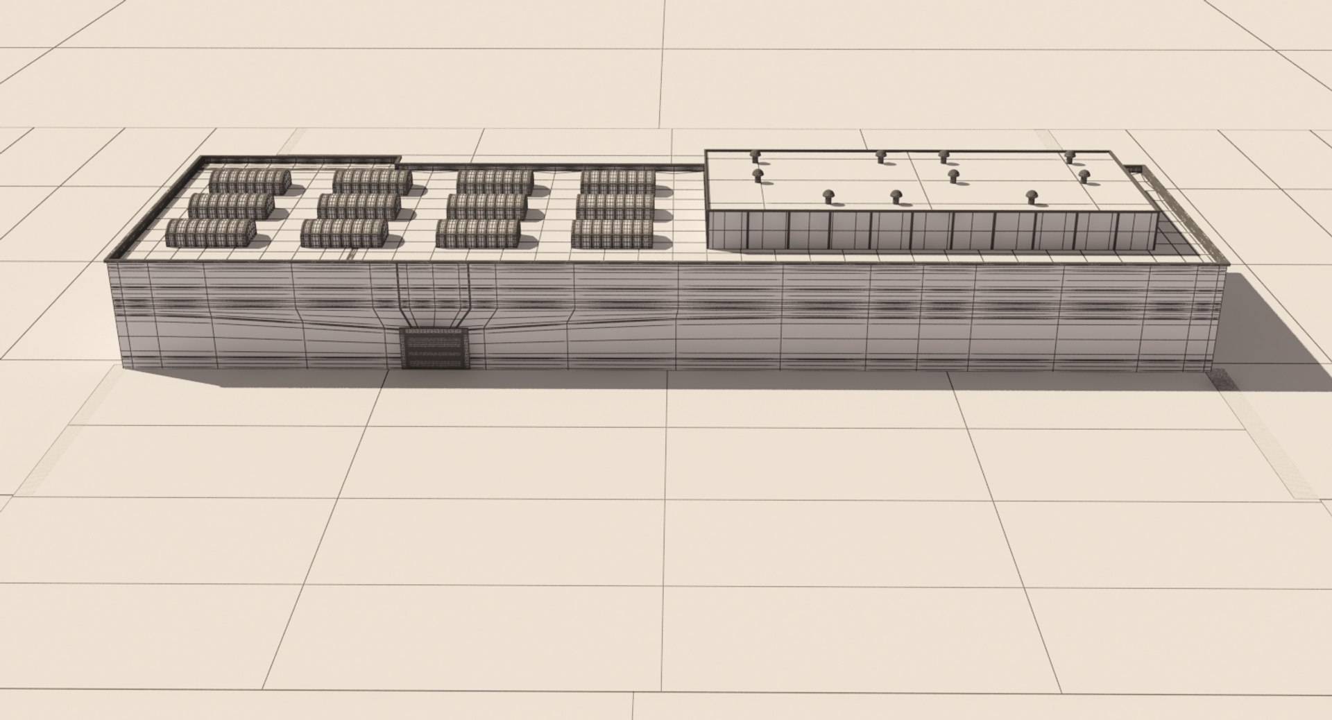 Cargo Building 3D Model - TurboSquid 1203480