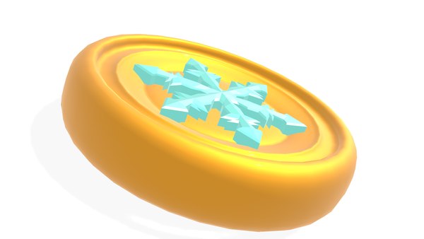 3D ice spell token - TurboSquid 1687206