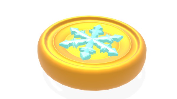 3D ice spell token - TurboSquid 1687206