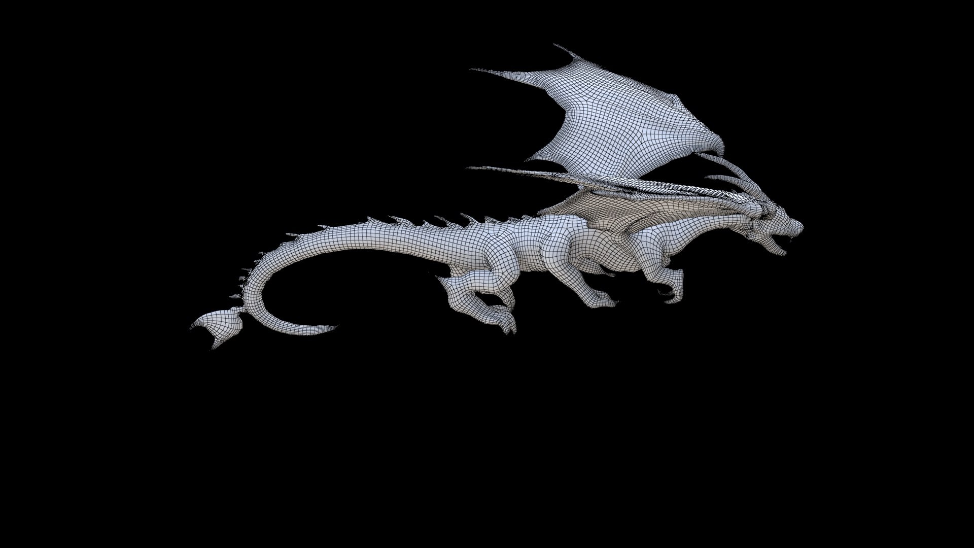 3D Western Dragon 1 Model - TurboSquid 2334012