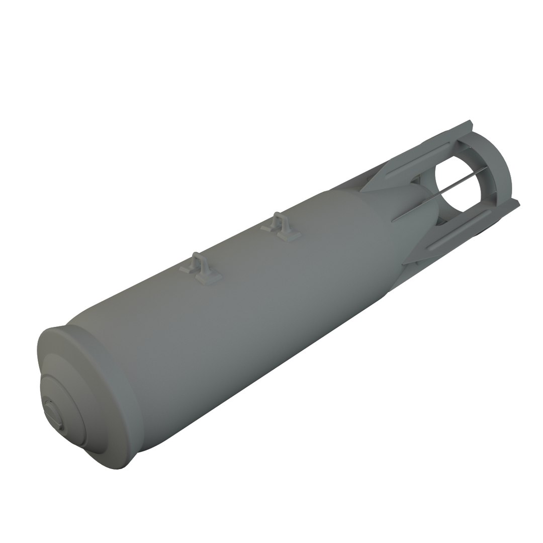 3d model ofab-250-270 soviet russian explosive
