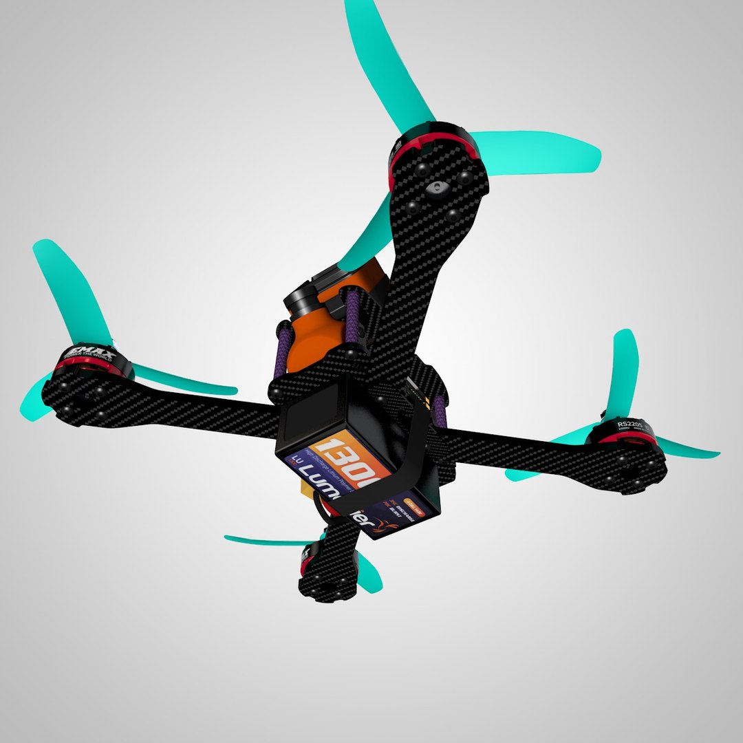 Skitzo Drone 3D Model - TurboSquid 1150450