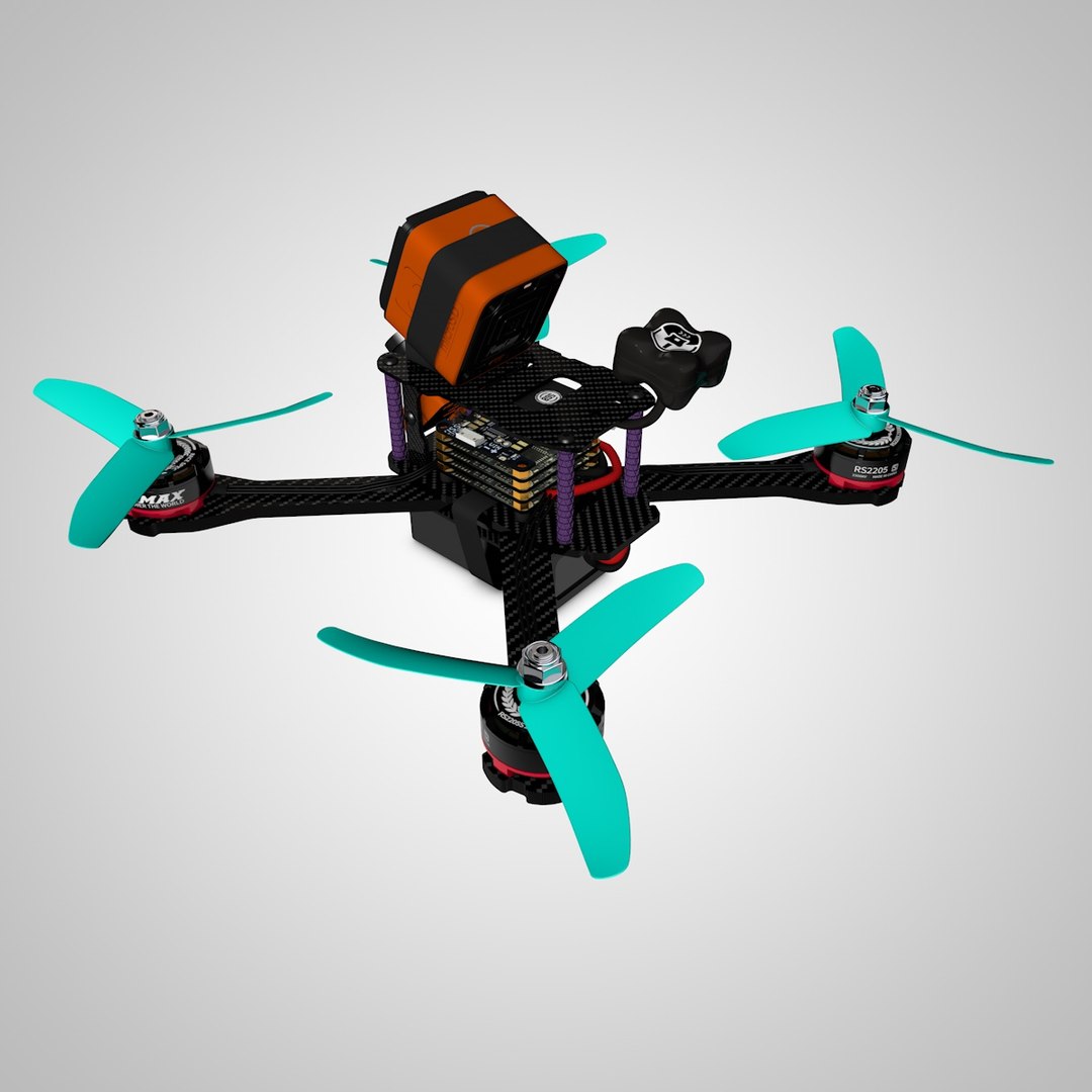 Skitzo Drone 3D Model - TurboSquid 1150450