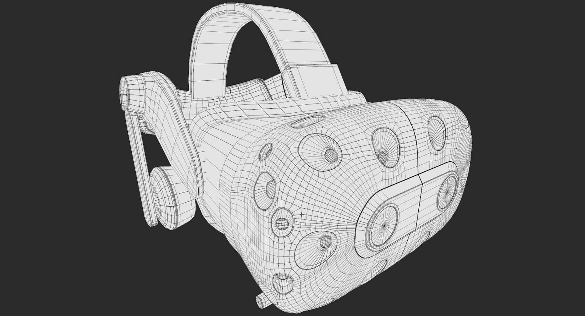 3D htc vive pro 2019 model - TurboSquid 1368091