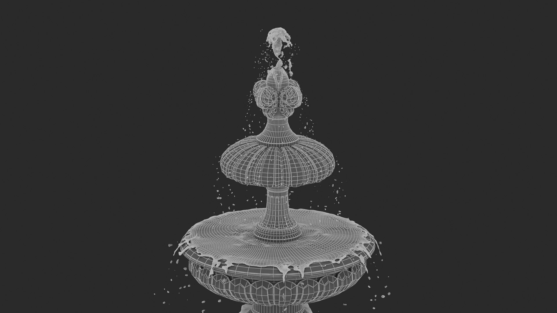 3D Fountain 03 PBR Realistic Model - TurboSquid 2053804