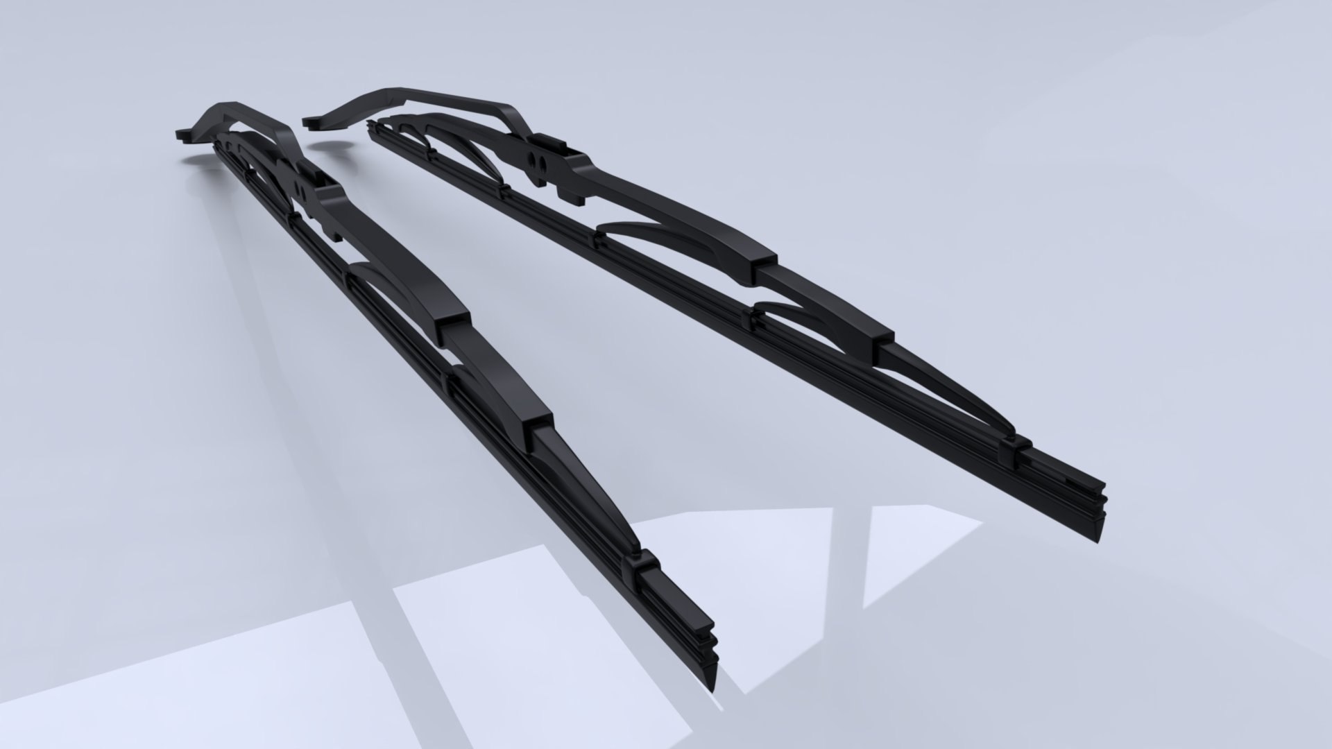Car Windshield Wiper 3D Model - TurboSquid 2054703