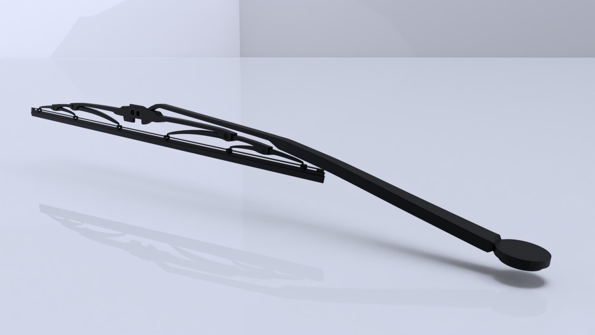 Car Windshield Wiper 3D Model - TurboSquid 2054703
