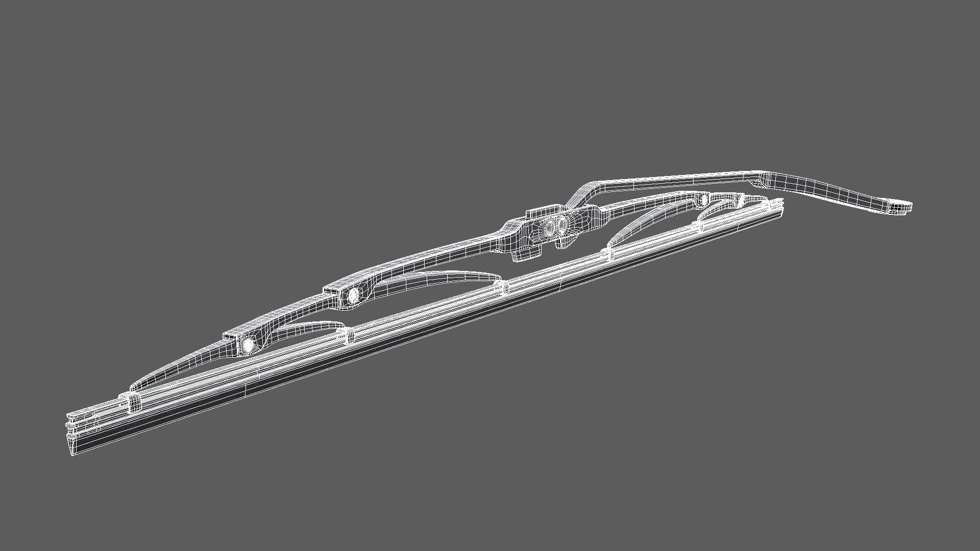 Car Windshield Wiper 3D Model - TurboSquid 2054703