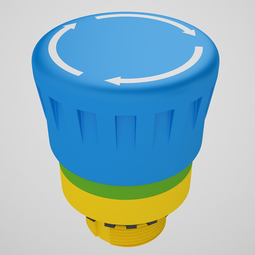3D Model Industrial Button - TurboSquid 1317766