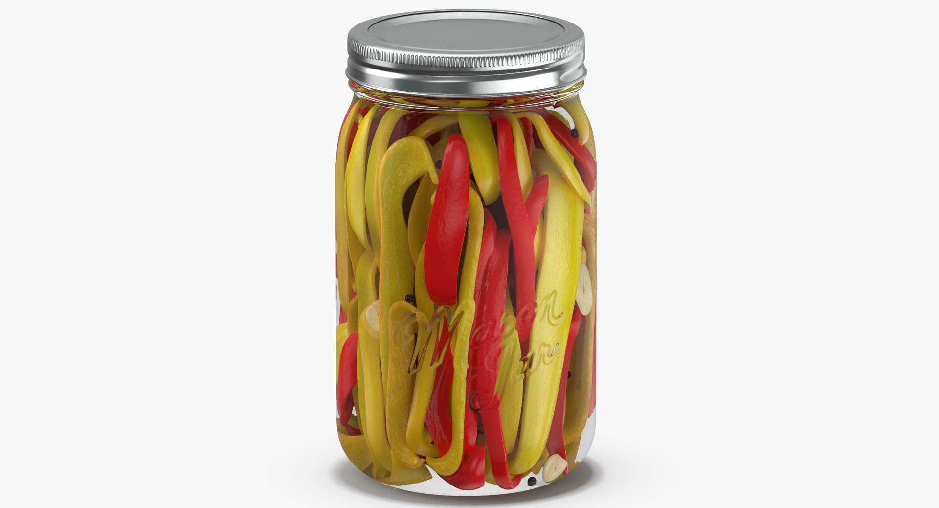 3D pickled jar 01 - TurboSquid 1303387