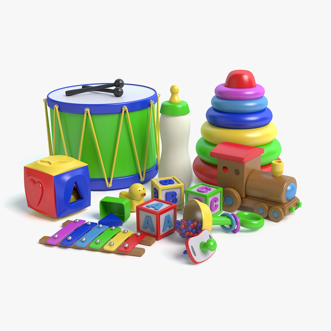 3d model toys