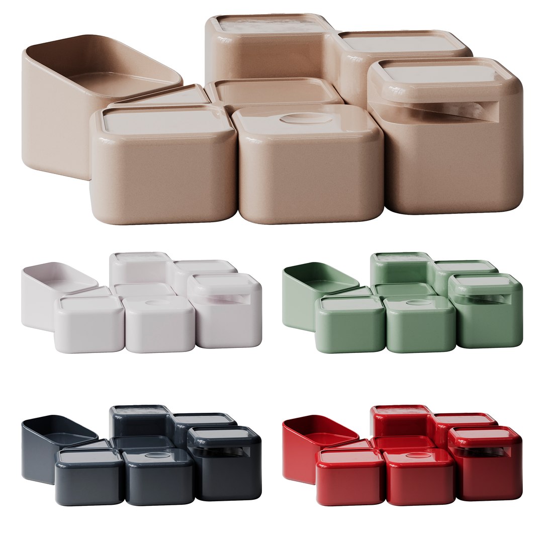 3D Module Table Full Set - TurboSquid 2419131