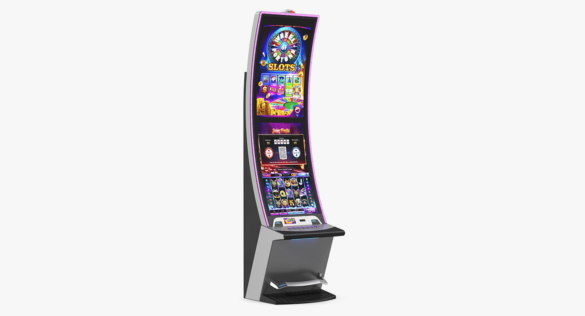3D casino slot machines 2 - TurboSquid 1378353