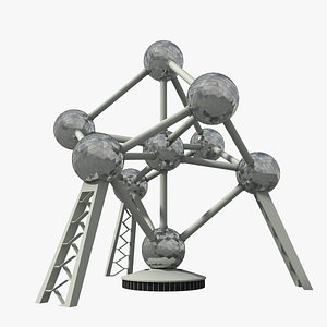 3D Atomium Models - Browse & Download Formats - TurboSquid