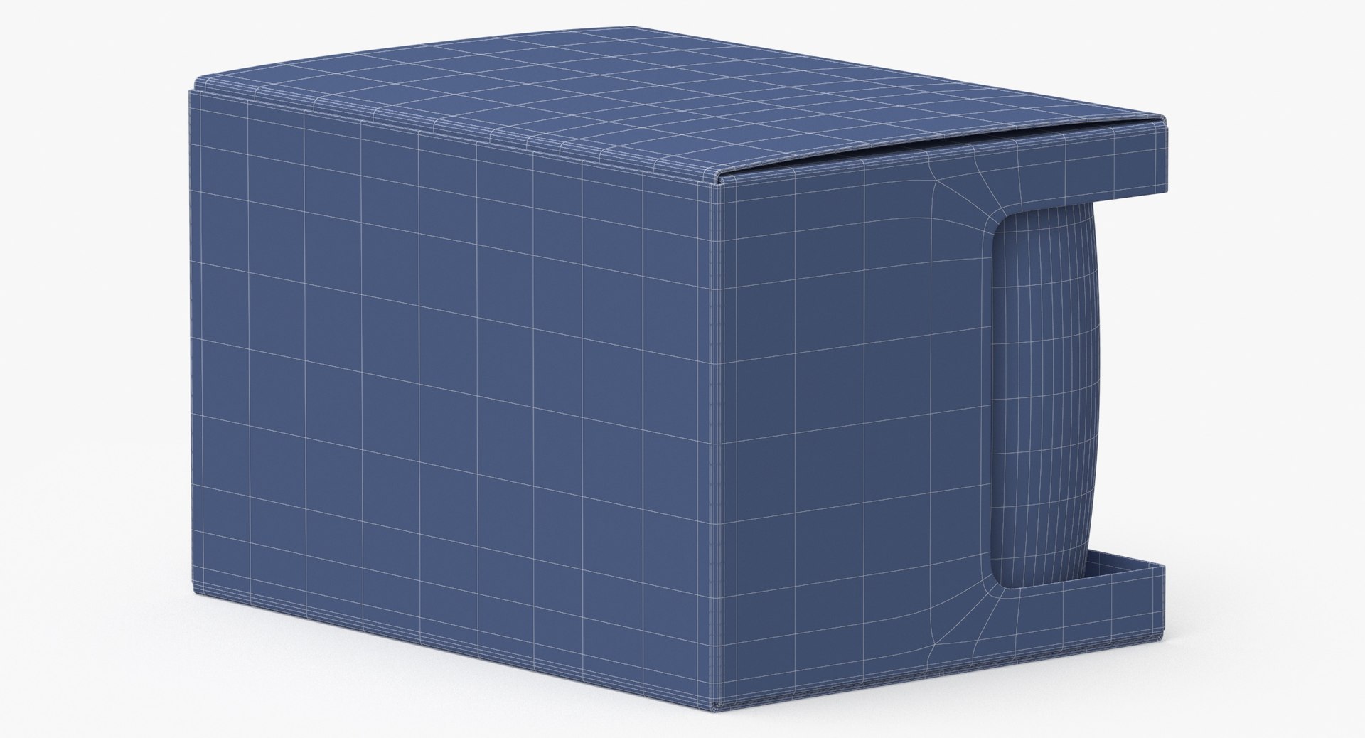 3D Glassware Long Standard Blank and Generic Box - TurboSquid 2133719