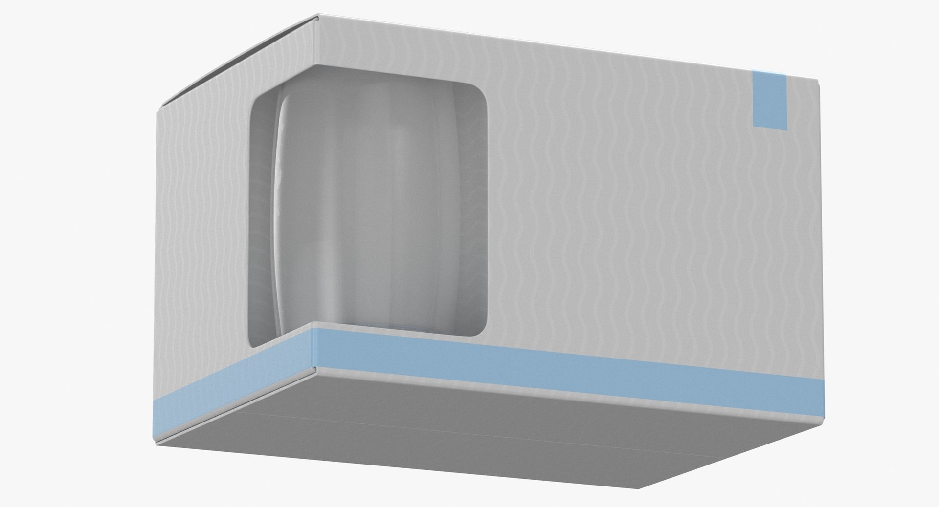 3D Glassware Long Standard Blank and Generic Box - TurboSquid 2133719