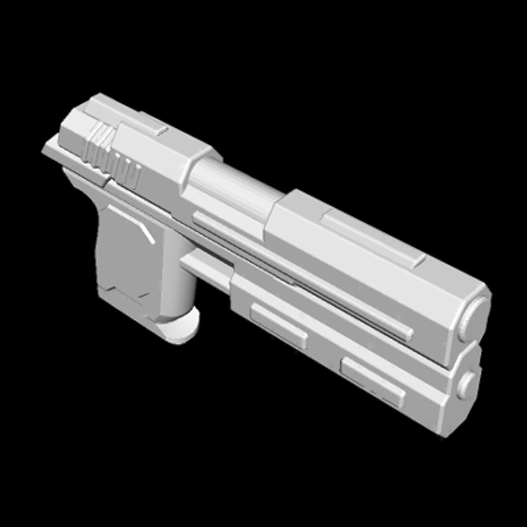pistol weapon dxf free