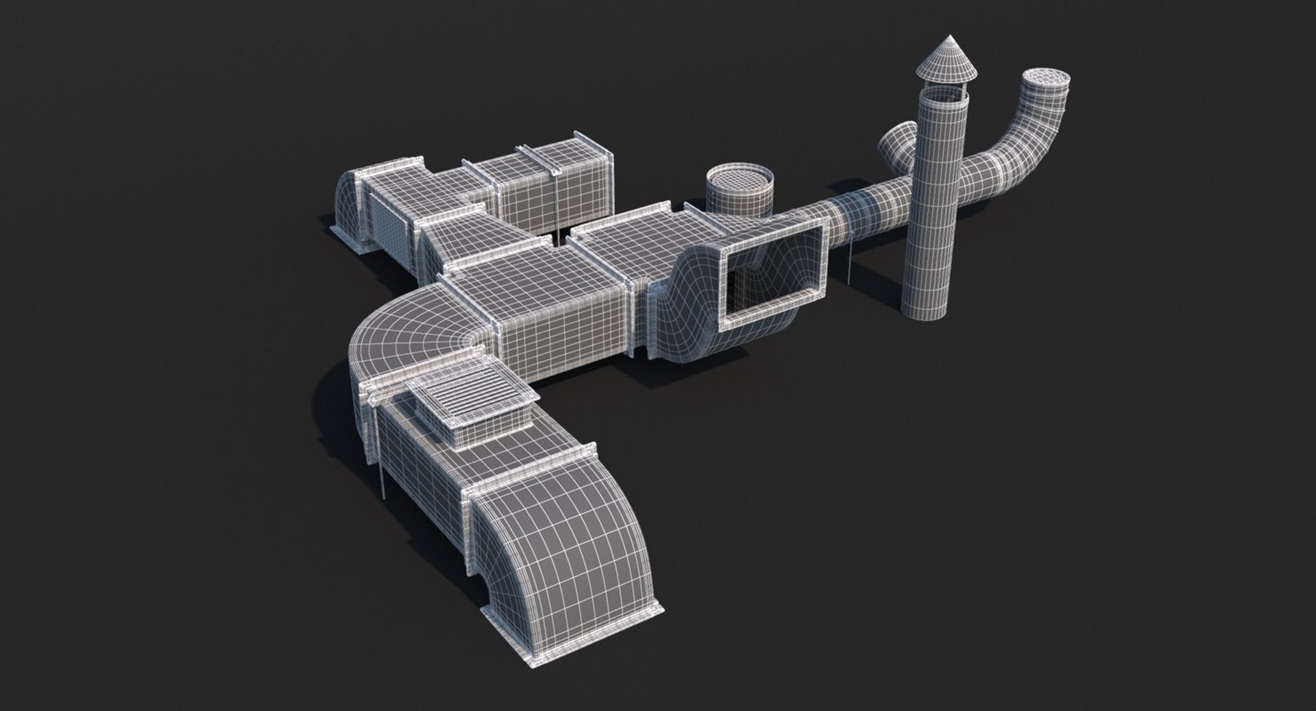 Air Duct 3D Model - TurboSquid 1400614