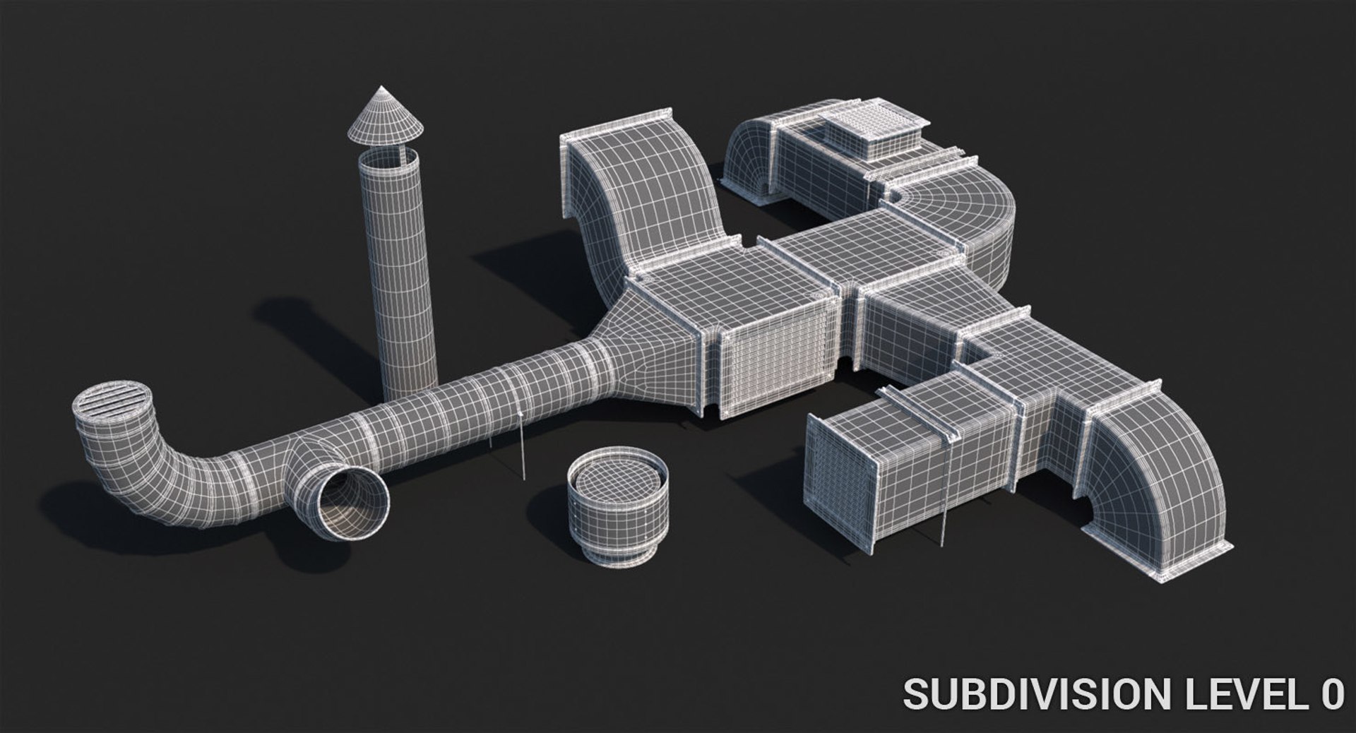 Air Duct 3D Model - TurboSquid 1400614