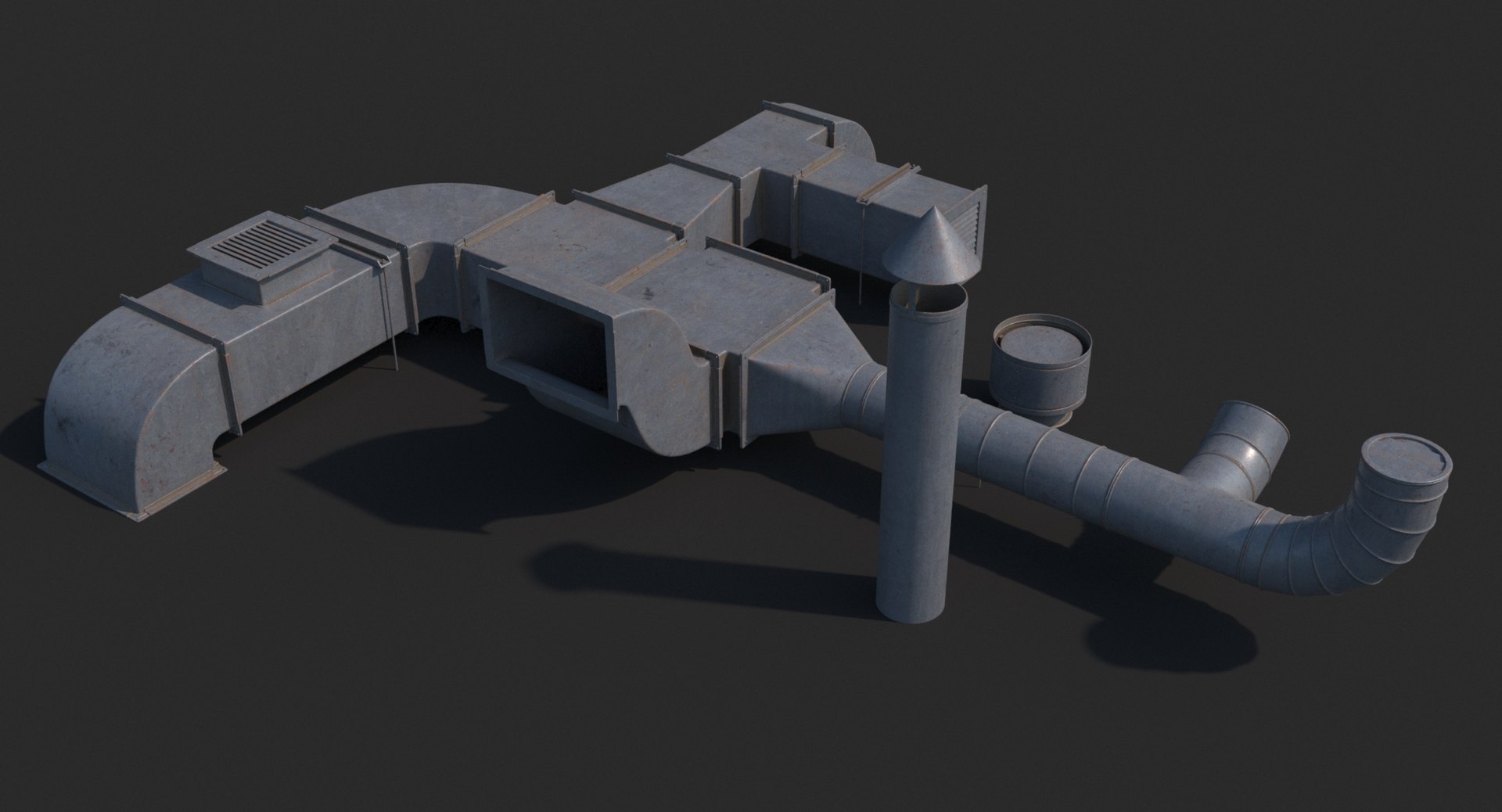 Air Duct 3D Model - TurboSquid 1400614