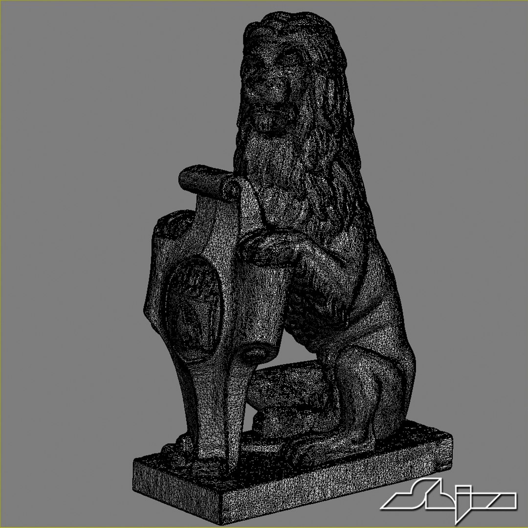 3d Max Lviv 1 Lion