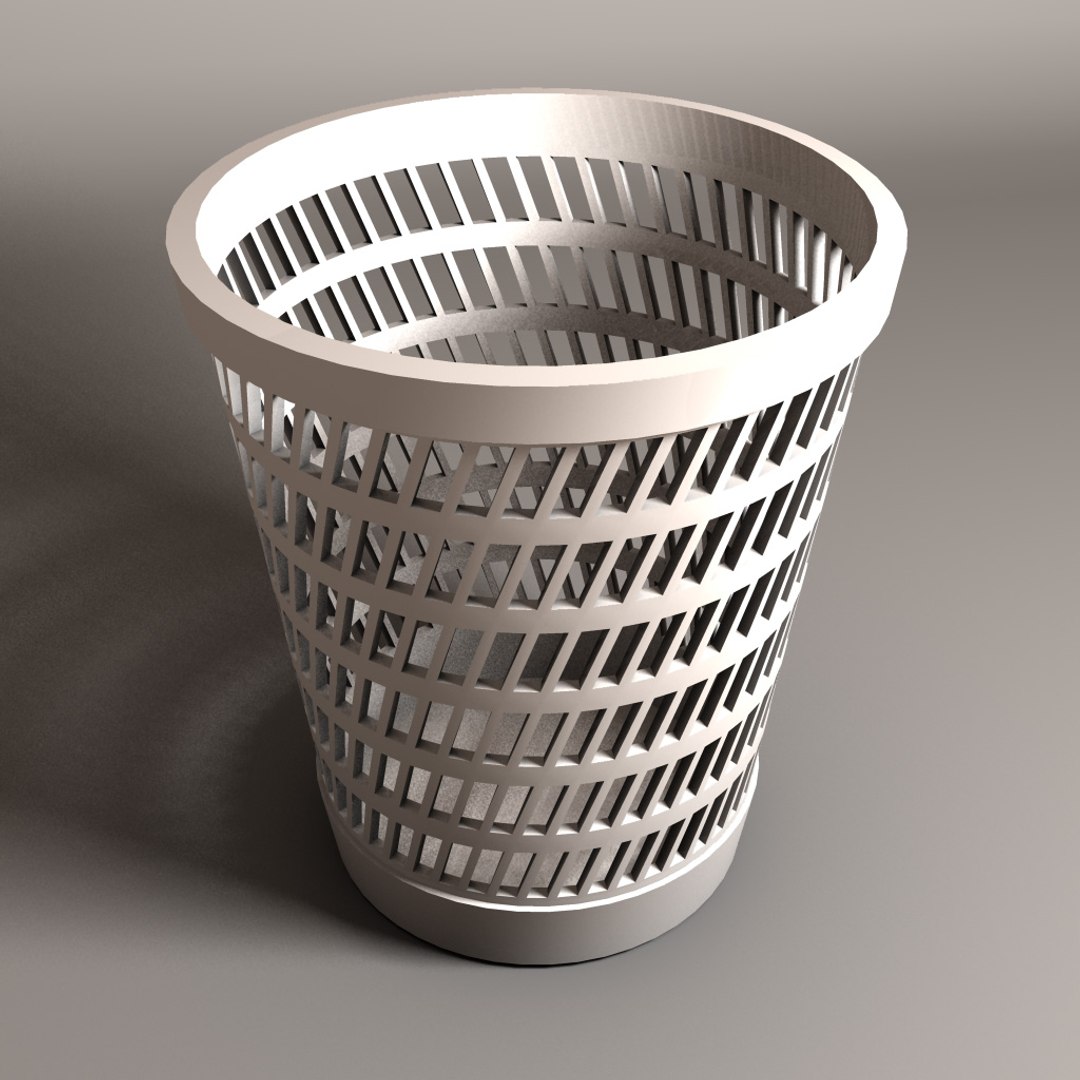 3d Garbage Bin