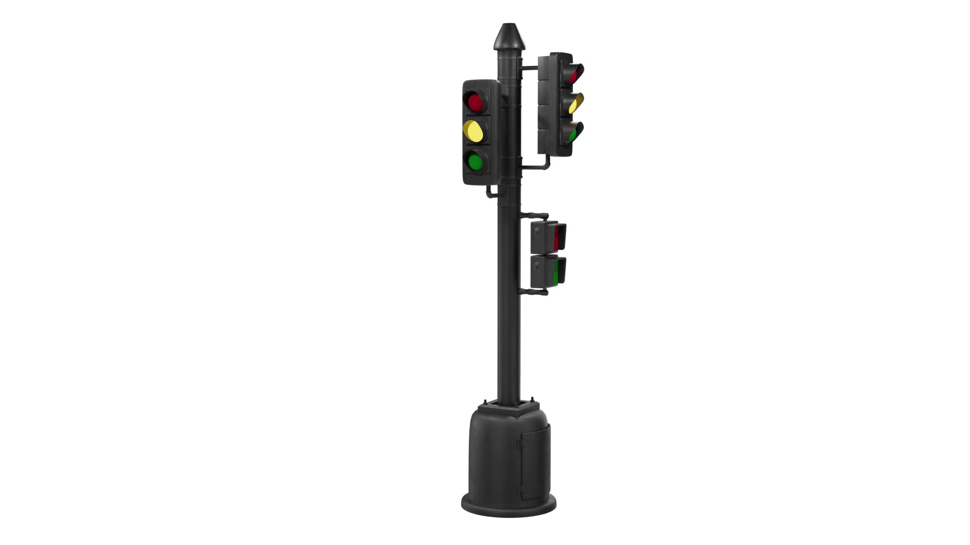 Free 3D Free Lol Poly Traffic Light Model - TurboSquid 2023940