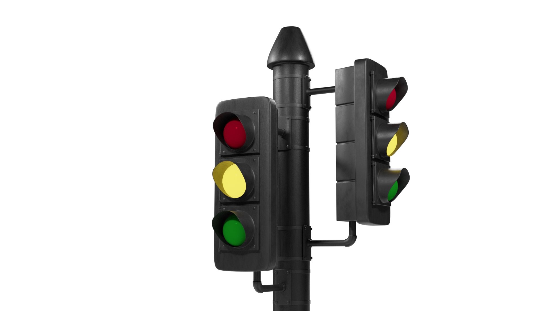 Free 3D Free Lol Poly Traffic Light Model - TurboSquid 2023940