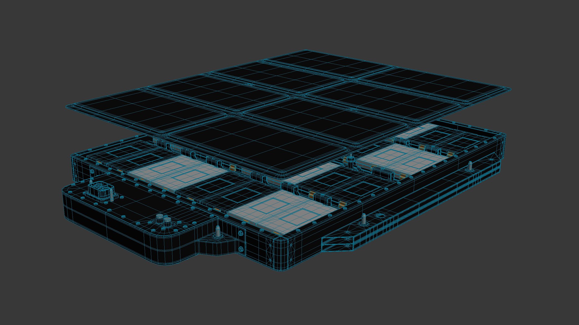 Electric Cars Battery Generic 12 3D Model - TurboSquid 2246501