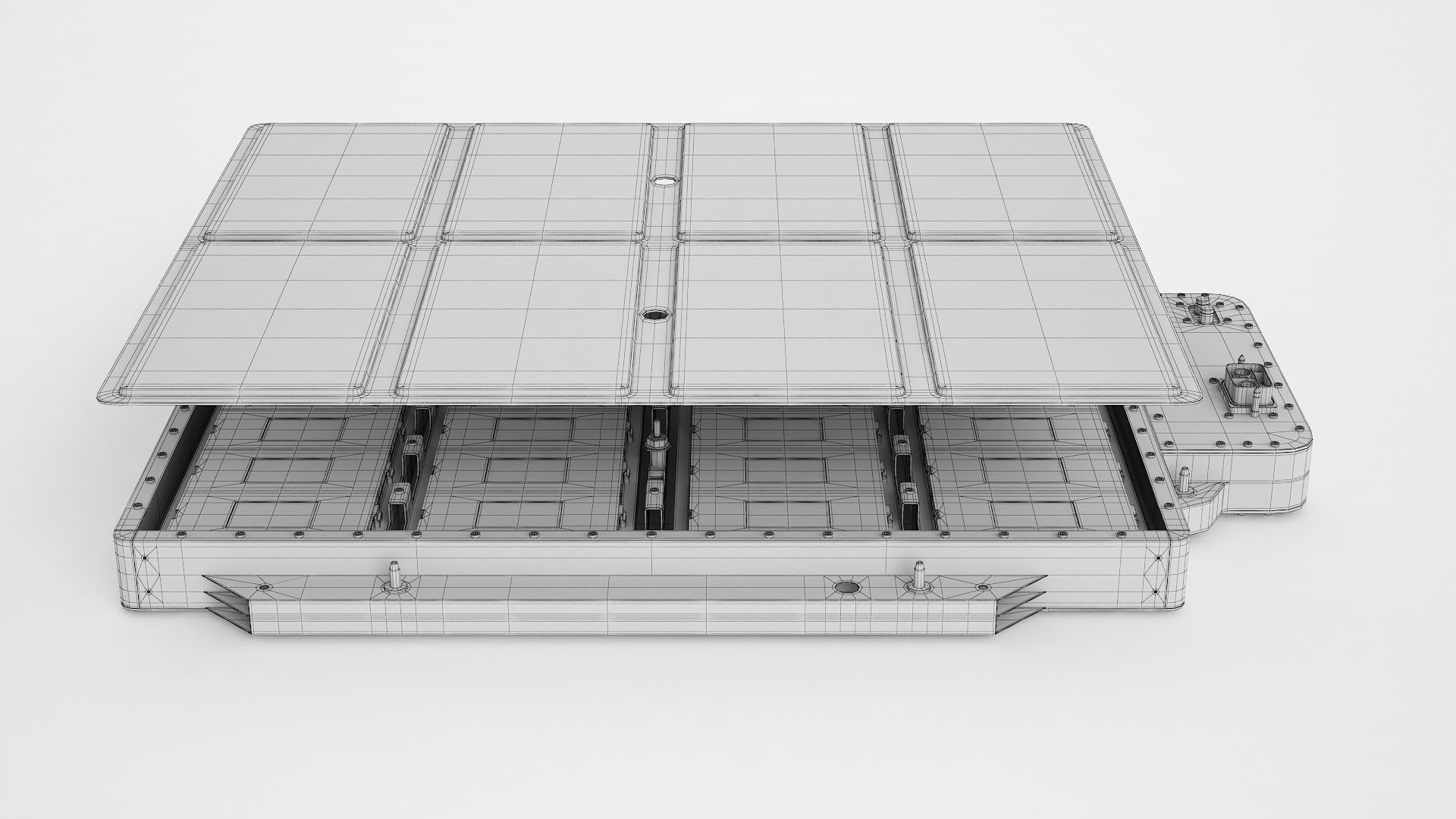 Electric Cars Battery Generic 12 3D Model - TurboSquid 2246501