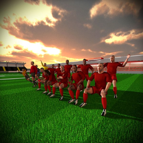 red soccer team max