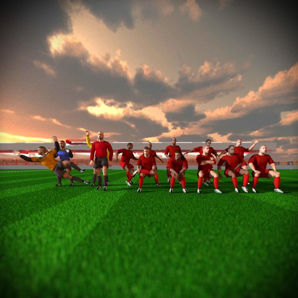 red soccer team max