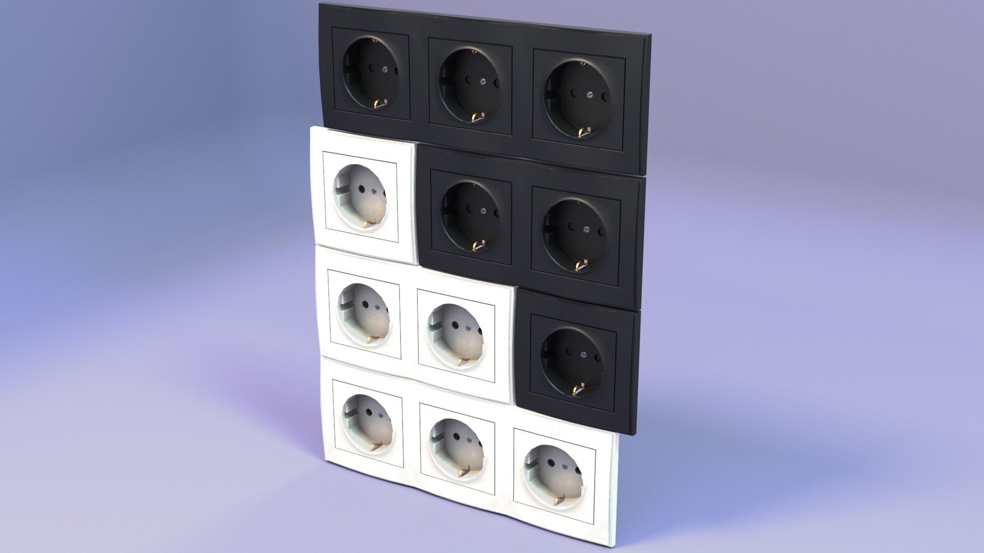 3D Model Sockets - TurboSquid 2079359