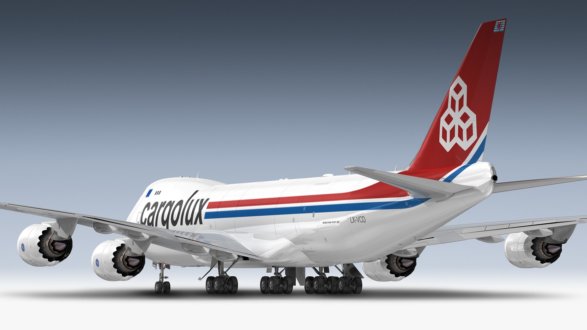 3D Model Boeing 747-8F Cargolux - TurboSquid 2409698