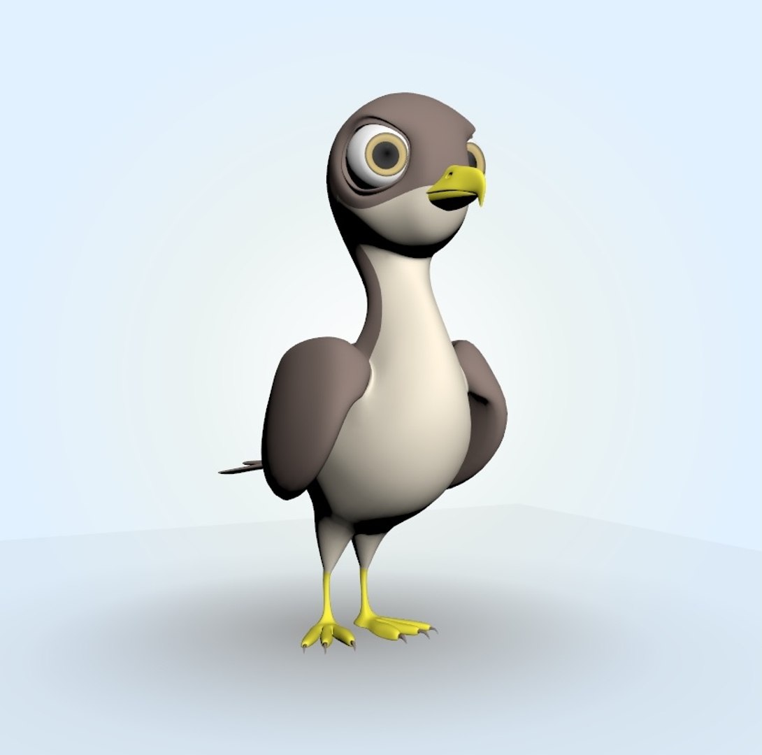 Falcon 3D Model - TurboSquid 1945127