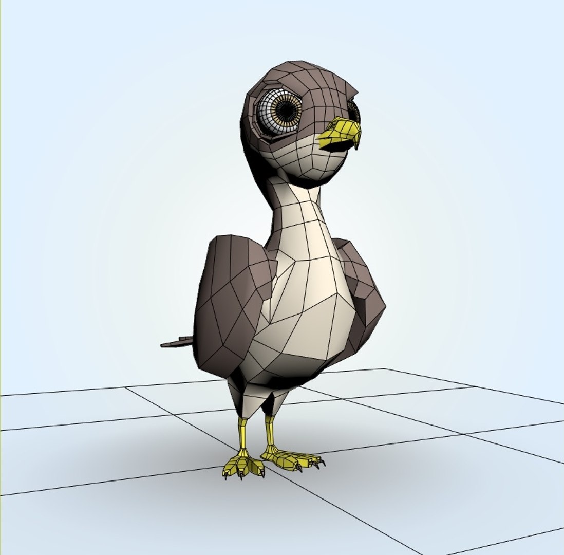 Falcon 3D Model - TurboSquid 1945127