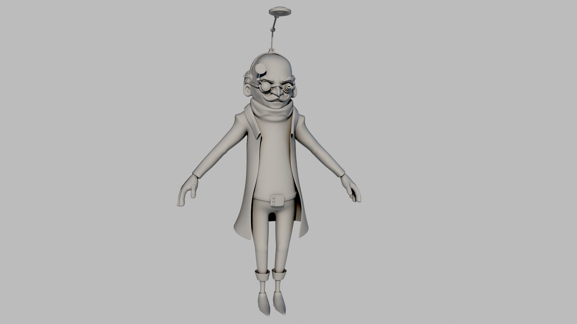 3D Model Professor Rigging Animation - TurboSquid 1461305