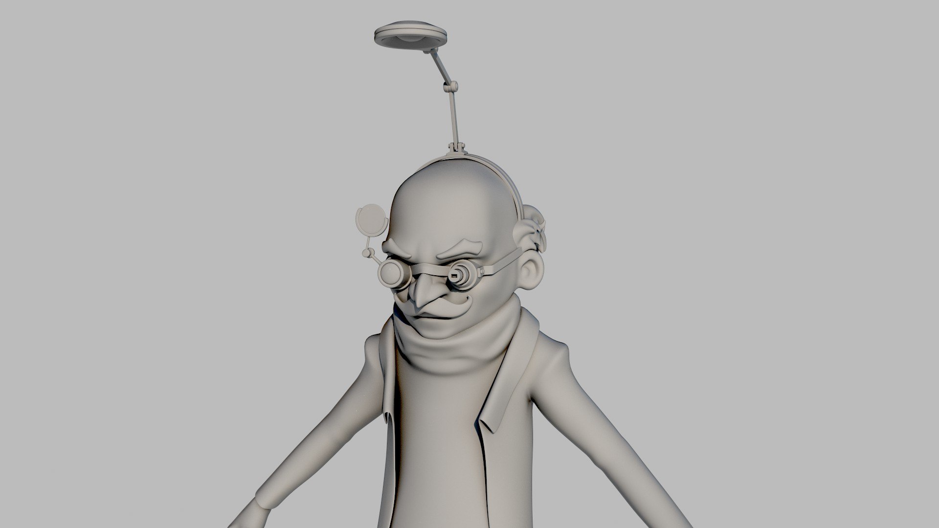 3D Model Professor Rigging Animation - TurboSquid 1461305