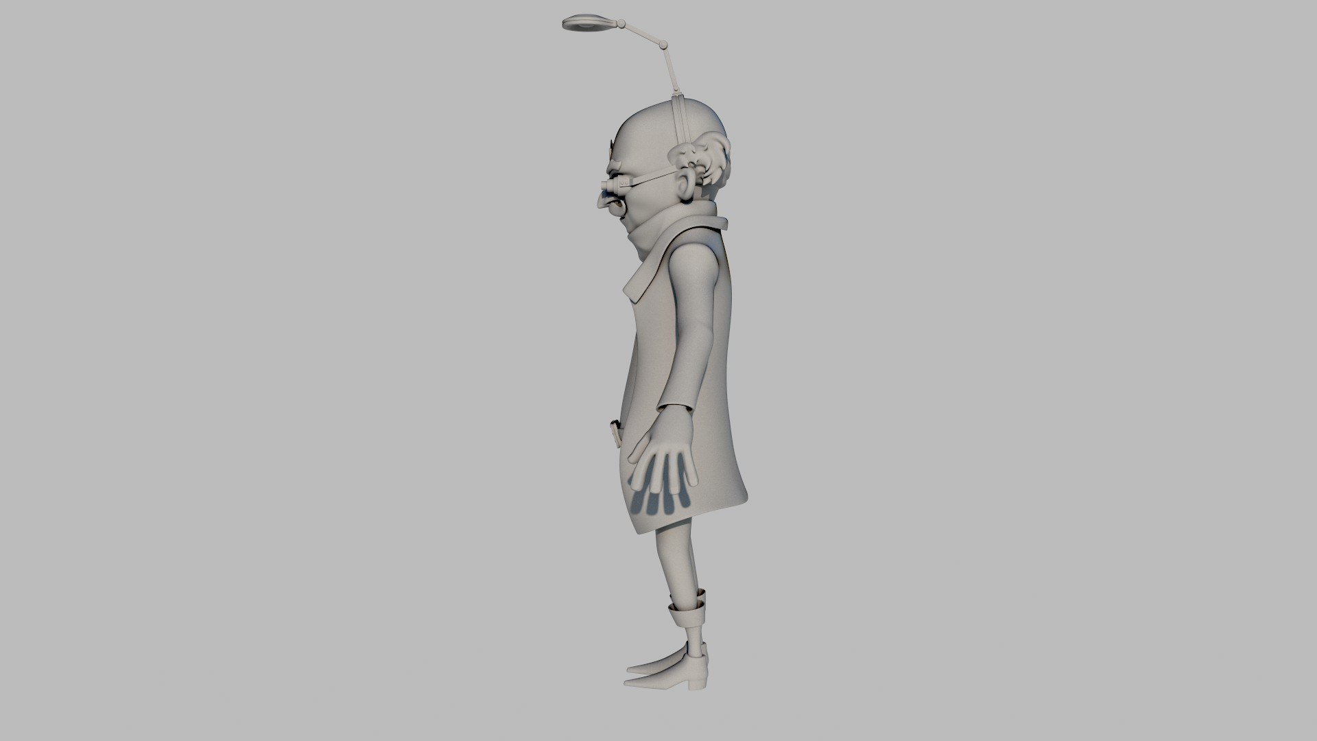 3D Model Professor Rigging Animation - TurboSquid 1461305