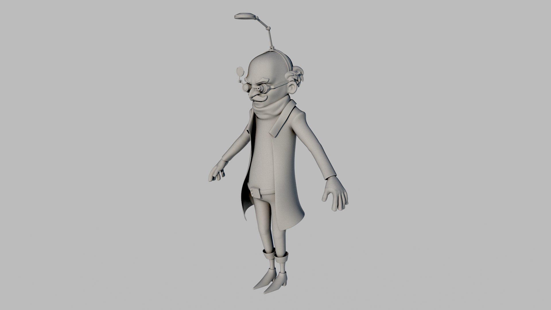 3D Model Professor Rigging Animation - TurboSquid 1461305