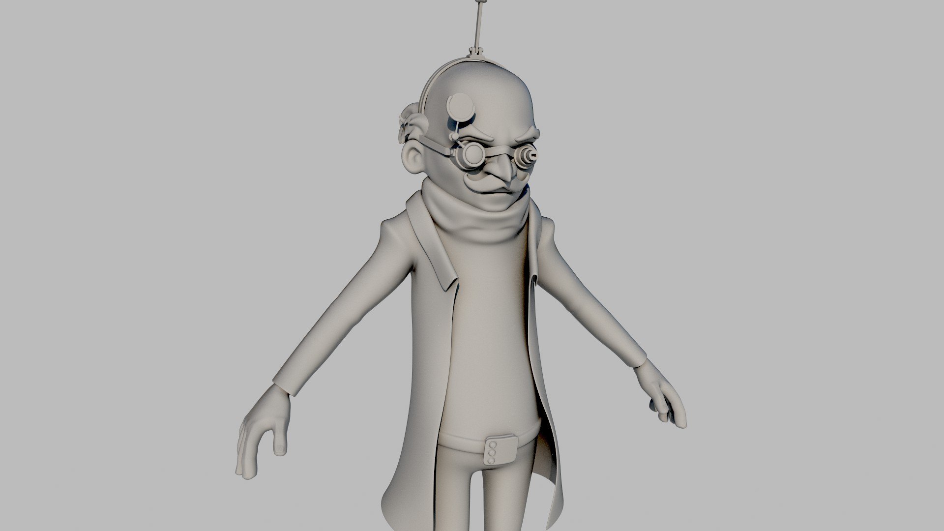 3D Model Professor Rigging Animation - TurboSquid 1461305