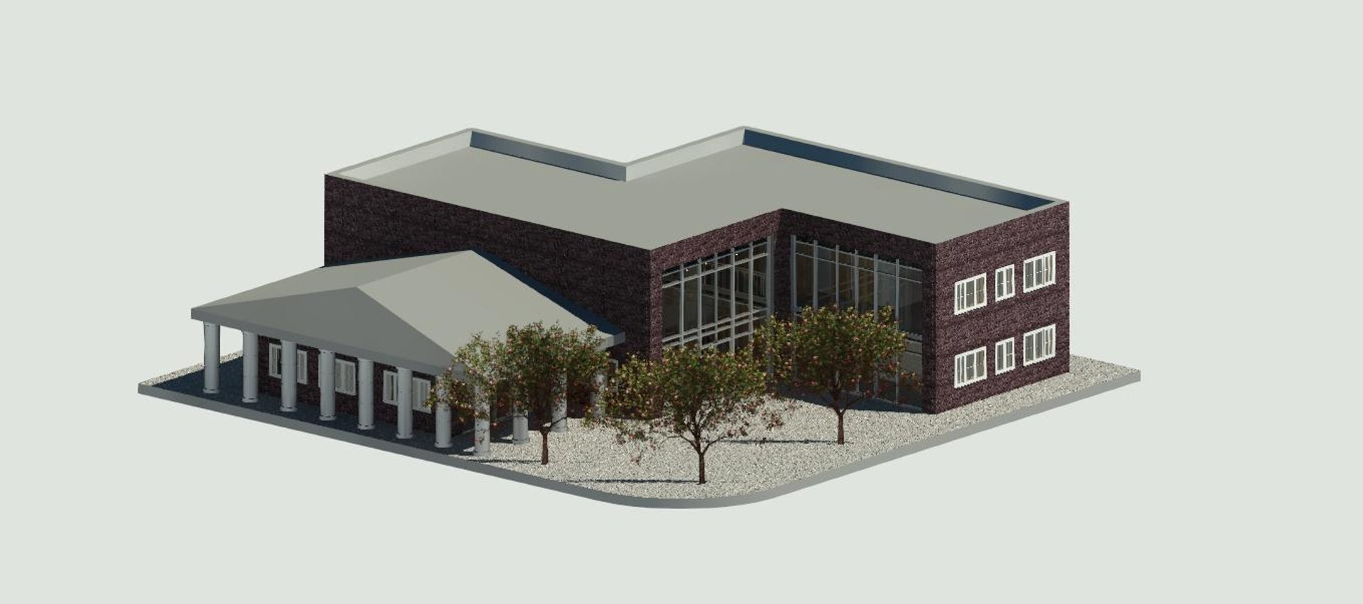 3D Architecture Office Building Model - TurboSquid 1566757