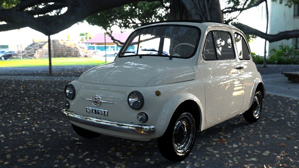 Fiat 500 1968 3d model Modelo 3D - TurboSquid 2041295