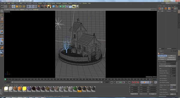 3D 3D Halloween Ghost Castle - TurboSquid 2050543