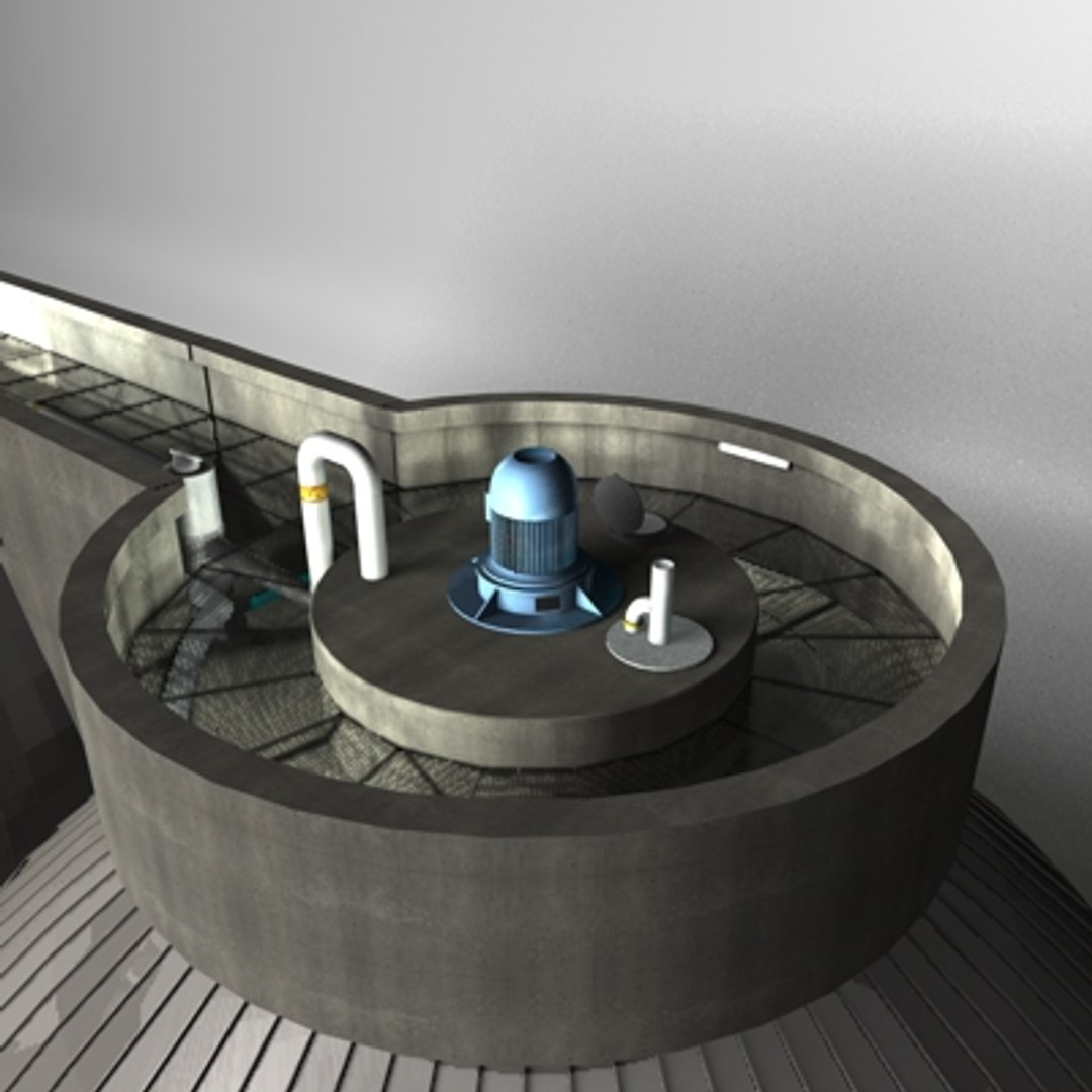 3d Digesters Sewage Treatment