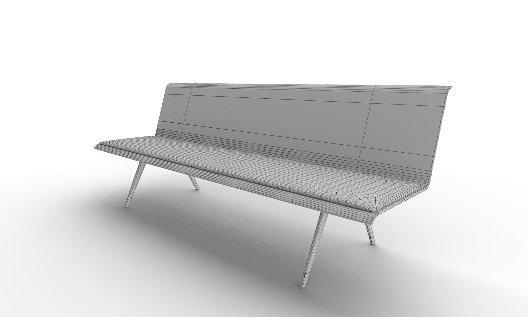 Zinta Eating Bench Furniture Model - TurboSquid 1664819