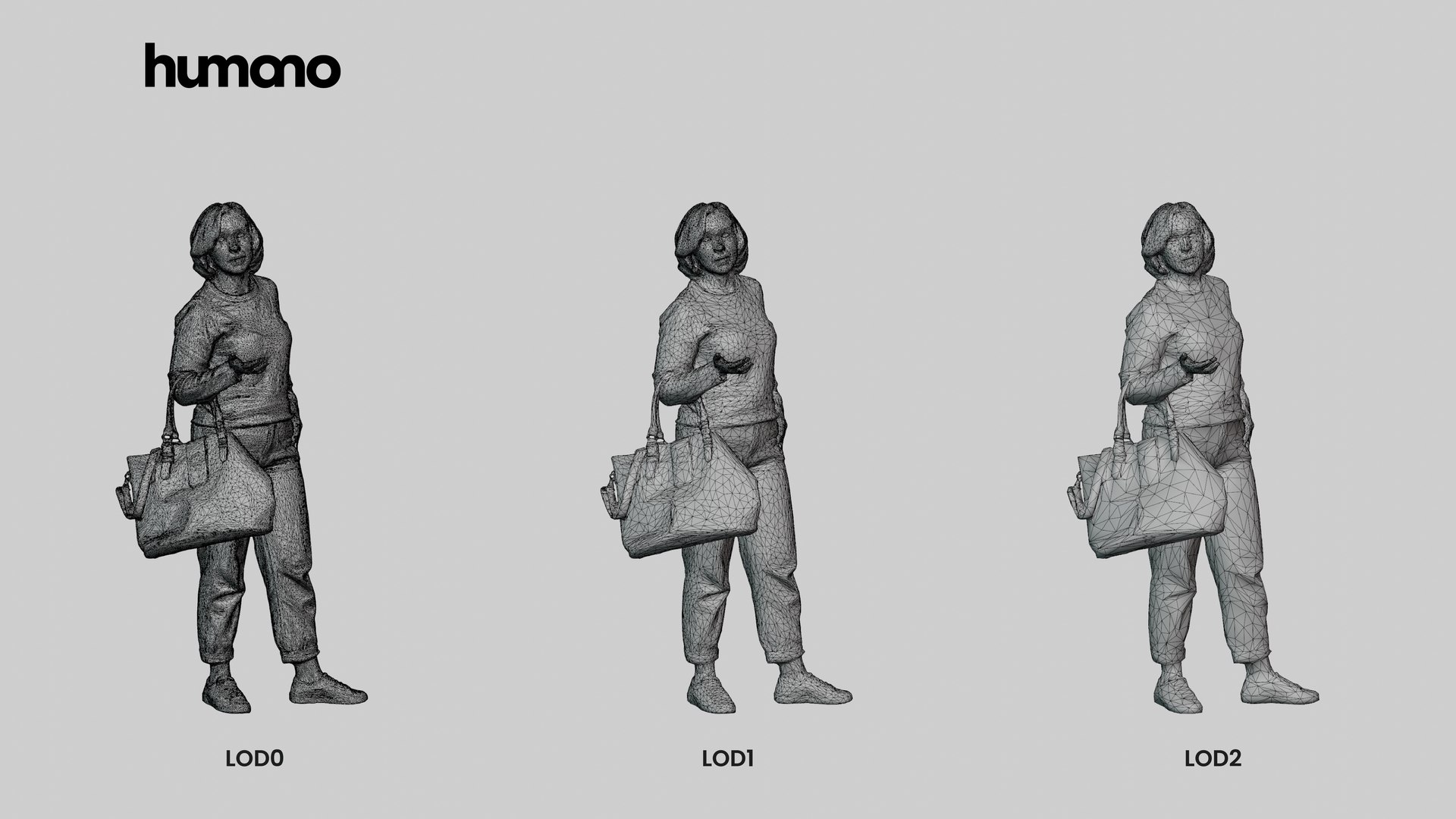 3D Humano Posed Standing Woman 0945617 Model - TurboSquid 2083657